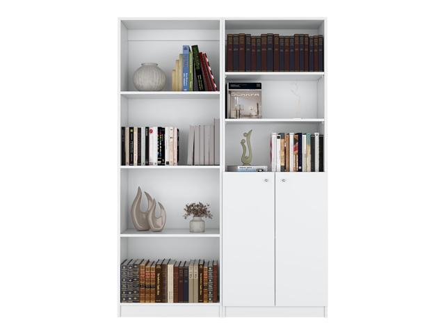 Click here for Veta 2 Piece Living Room Set with 2 Bookcases  Whi... prices