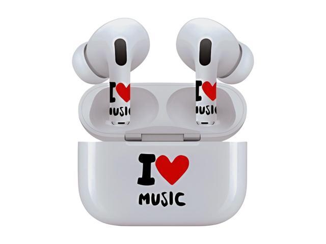 Click here for AirSkins - Decals for AirPods 4  I Love Music Desi... prices
