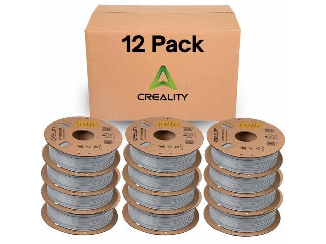 Click here for Creality Gray PETG Filament 12 Pack 1.75mm High-Sp... prices