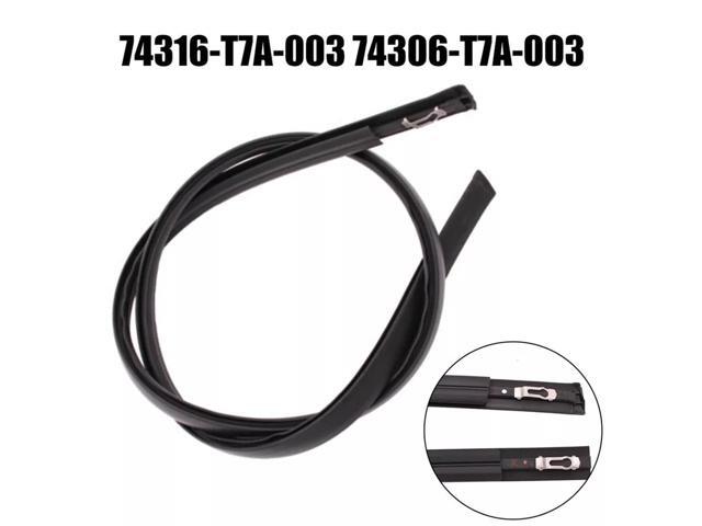 Click here for Yingshan Pair Black Roof Trim Molding Kit Fit For... prices