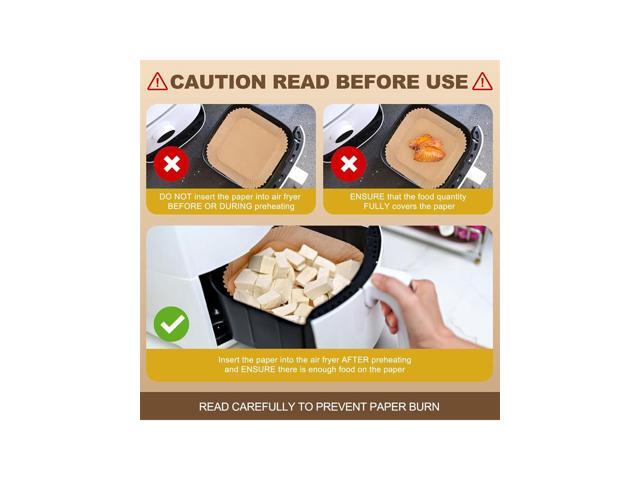 Click here for Yassdwbn 100Pcs Air Fryer Liners Disposable Papers... prices