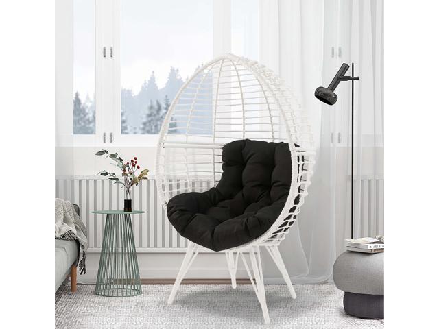 Click here for Aukfa Outdoor Wicker Egg Chair  Patio Garden Ratta... prices