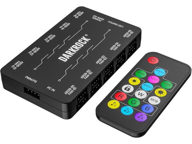 Click here for DARKROCK 20-Port PC Case Fan Hub with Remote Contr... prices