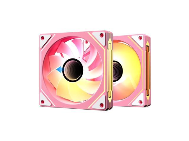 Click here for Vetroo Pink LR120 2-Pack Reverse Fan Blade Infinit... prices