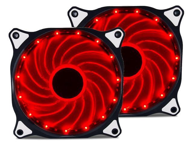 Click here for 2pcs Vetroo 120mm Red case fan with 15 LED Cooling... prices