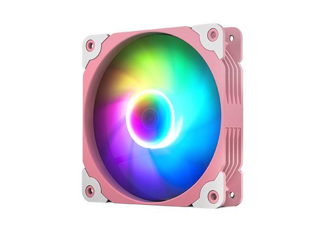 Click here for Vetroo Sakura Pink Frame 120mm ARGB LED Case Cooli... prices