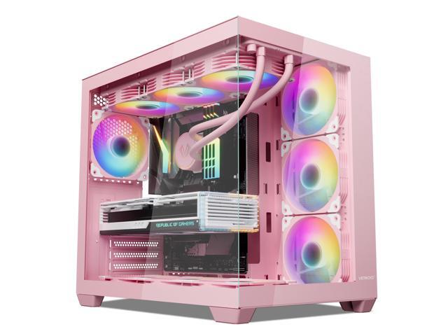 Click here for Vetroo AL900 ATX Computer PC Case 270° Full View T... prices