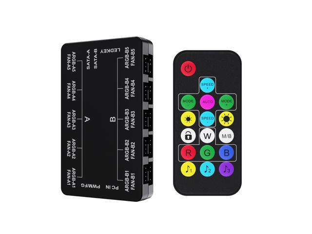 Click here for Vetroo 20-Port Case Fan Hub with Remote  SATA Powe... prices