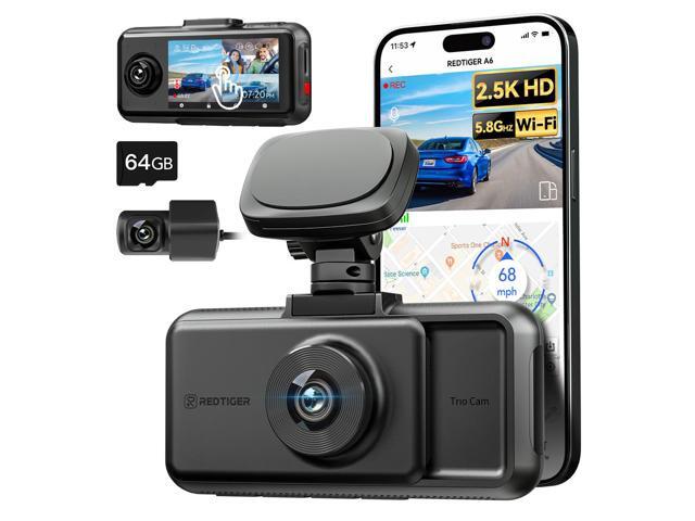 Click here for REDTIGER A6 Dash Cam 3 channels  2.5K Full HD Dash... prices
