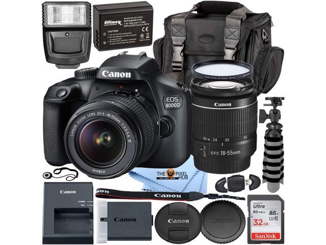 Click here for Canon EOS 4000D w/EF-S 18-55mm f/3.5-5.6 III Lens... prices