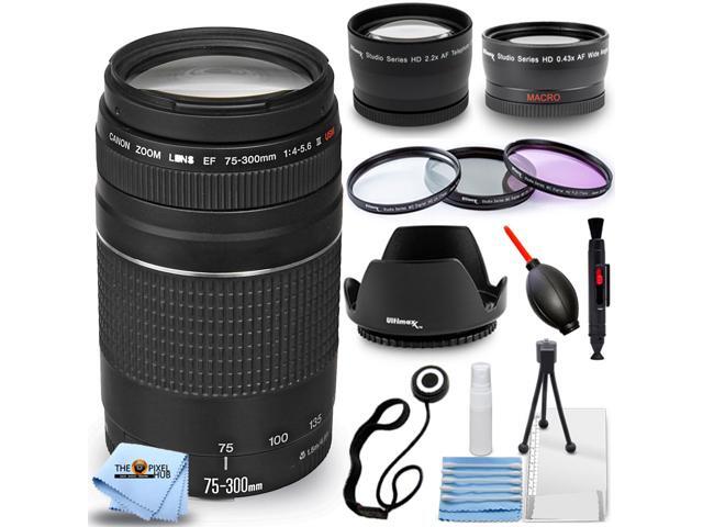 Click here for Canon EF 75-300mm f/4-5.6 III Lens (Black) + Telep... prices