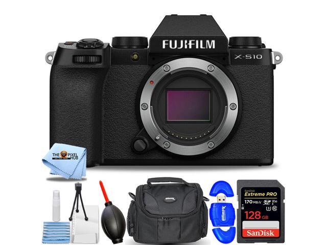 Click here for FUJIFILM X-S10 Mirrorless Camera 16670041 - 7PC Ac... prices