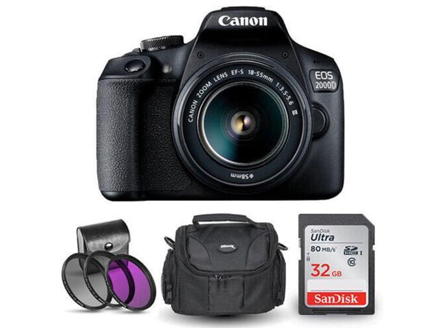 Click here for Canon EOS 2000D / Rebel T7 with 18-55mm III + 32GB... prices