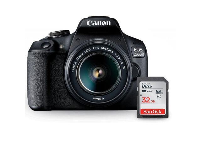 Click here for Canon EOS 2000D / Rebel T7 with EF-S 18-55mm III L... prices