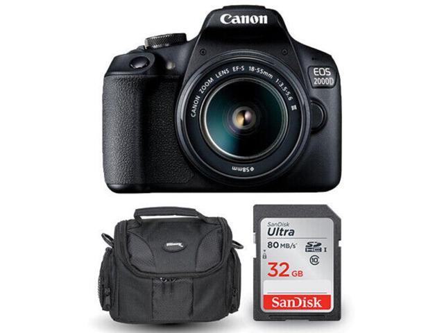 Click here for Canon EOS 2000D / Rebel T7 with EF-S 18-55mm III L... prices