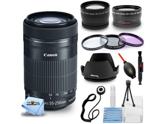 Click here for Canon EF-S 55-250mm f/4-5.6 IS STM Lens - 10PC Acc... prices