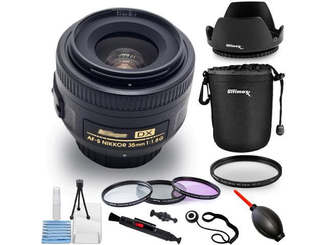 Click here for Nikon AF-S DX NIKKOR 35mm f/1.8G Lens (Black) + Le... prices