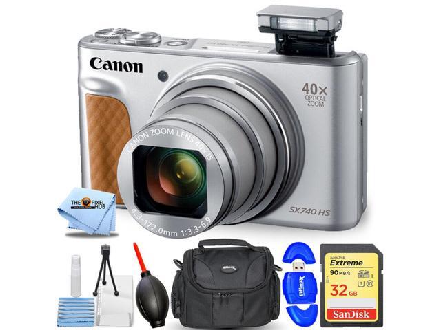 Click here for Canon PowerShot SX740 HS Digital Camera (Silver) 2... prices