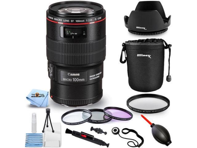 Click here for Canon EF 100mm f/2.8L Macro IS USM Lens + Filter K... prices