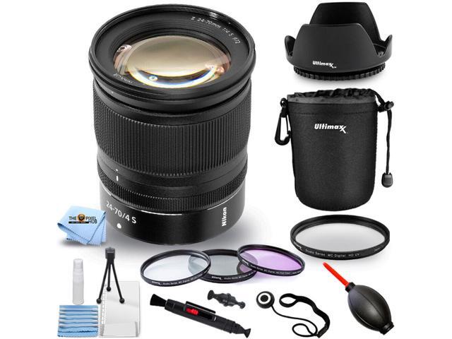 Click here for Nikon NIKKOR Z 24-70mm f/4 S Lens 20072 + Lens Pou... prices