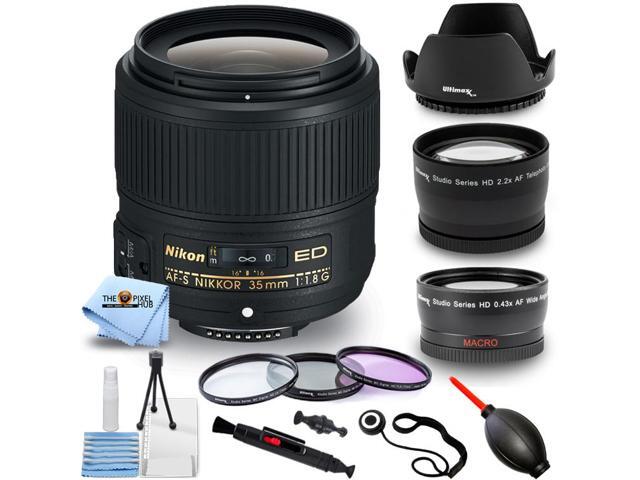 Click here for Nikon AF-S NIKKOR 35mm f/1.8G ED Lens (Black) + Te... prices