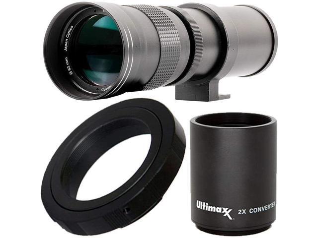 Click here for Ultimaxx 420-800mm/840-1600mm f/8 Telephoto Lens f... prices
