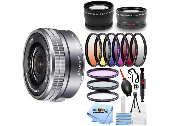 Click here for Sony E PZ 16-50mm f/3.5-5.6 OSS Lens (Silver) - Wh... prices