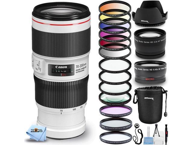 Click here for Canon EF 70-200mm f/4L IS II USM Lens + Macro/Clos... prices