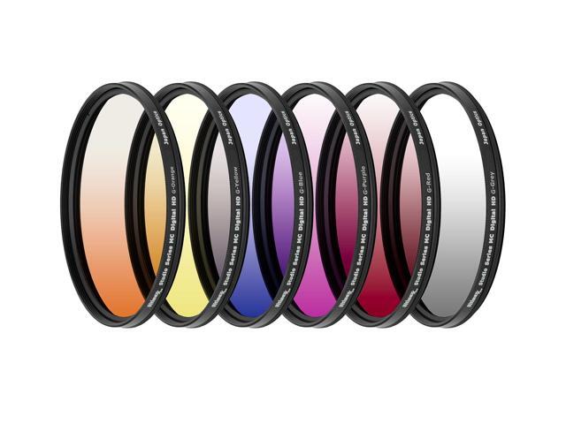Click here for 6 Piece Professional Gradual Color Filter Kit 55mm... prices