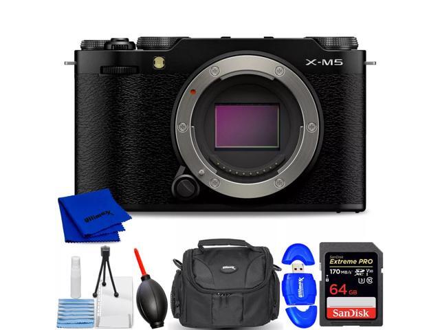 Click here for FUJIFILM X-M5 Mirrorless Camera (Black) 16900678 -... prices