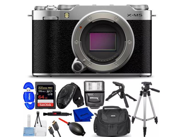 Click here for FUJIFILM X-M5 Mirrorless Camera (Silver) 16900707... prices