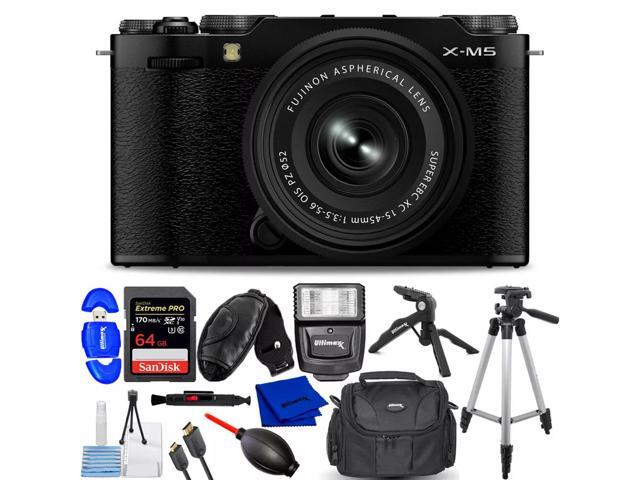Click here for FUJIFILM X-M5 Mirrorless Camera with XC 15-45mm f/... prices