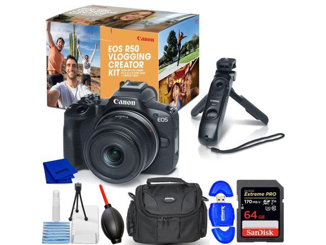 Click here for Canon EOS R50 Video Creator Kit 5811C109 - 7PC Acc... prices