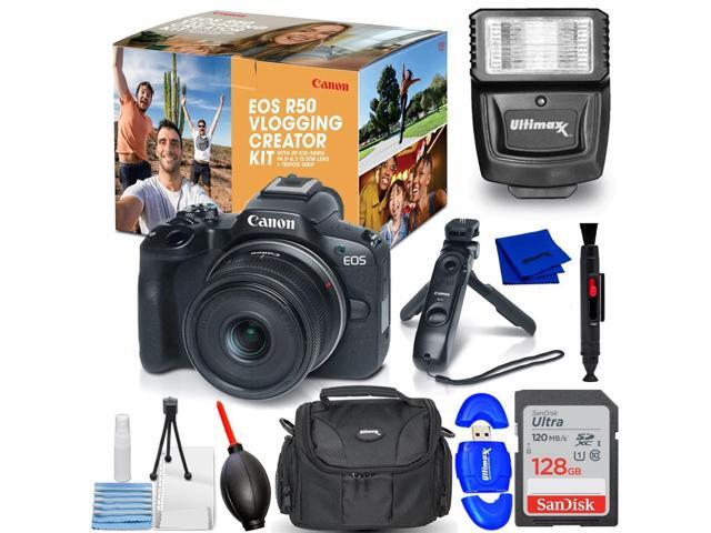 Click here for Canon EOS R50 Video Creator Kit 5811C109 - 9PC Acc... prices