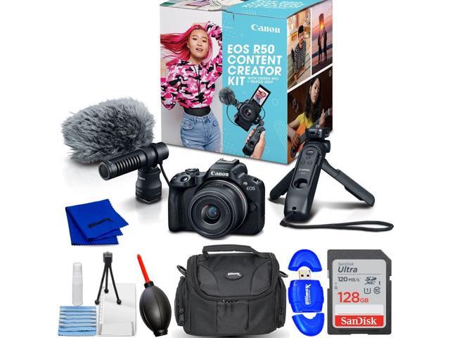 Click here for Canon EOS R50 Content Creator Kit 5811C059 - 7PC A... prices