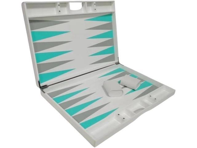 Click here for Lucite Acrylic Backgammon Set 18 Large Premium Boa... prices