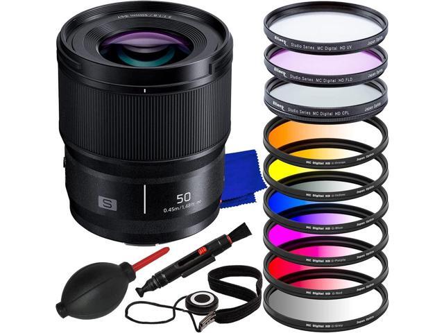 Click here for Panasonic Lumix S 50mm f/1.8 Lens S-S50 - 14PC Acc... prices