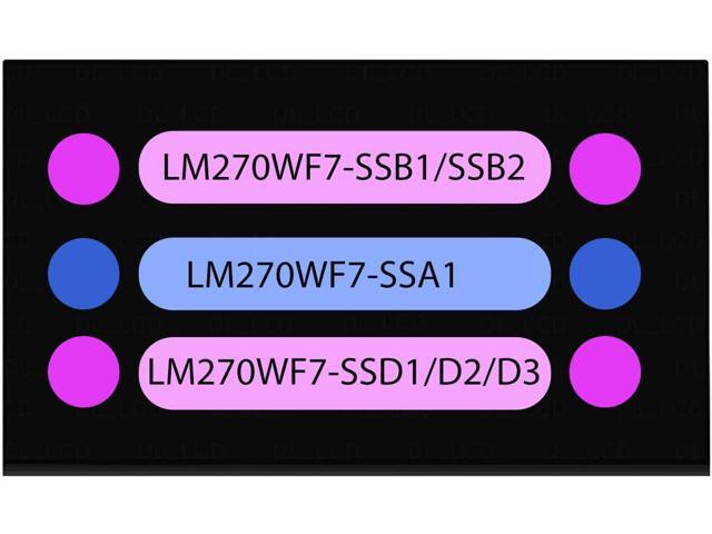 Click here for NUOLAISUN 27.0 Screen Replacement LM270WF7-SSA1 LM... prices