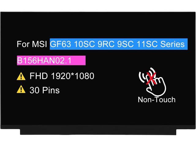 Click here for NUOLAISUN 15.6 LCD Replacement B156HAN02.1 for MSI... prices