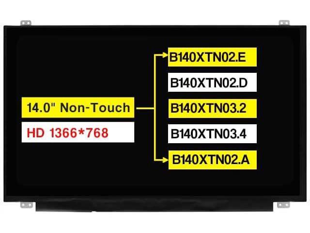 Click here for NUOLAISUN New Screen Replacement B140XTN02.E for H... prices