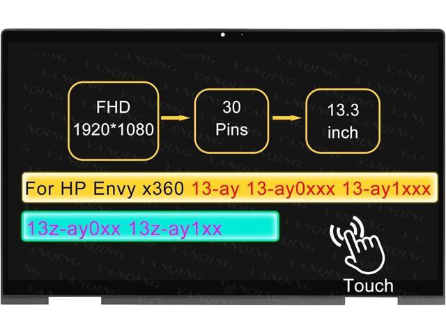 Click here for NUOLAISUN for HP Envy x360 13-ay0008ca 30 pin FHD... prices