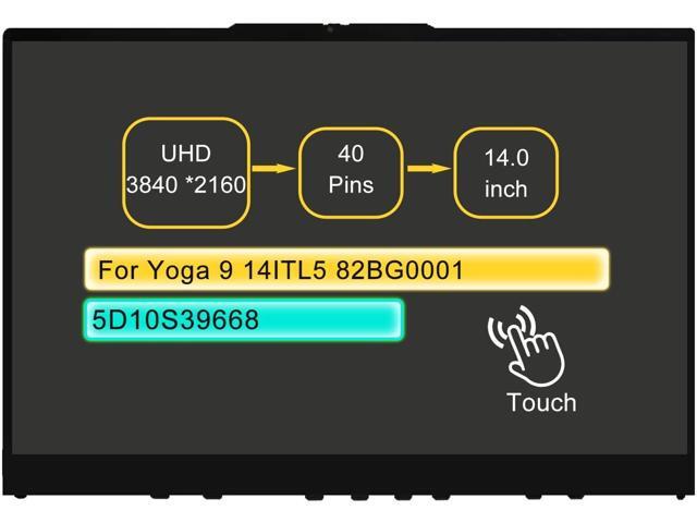 Click here for 14.0 LCD Touch Screen Replacement Assembly for Len... prices