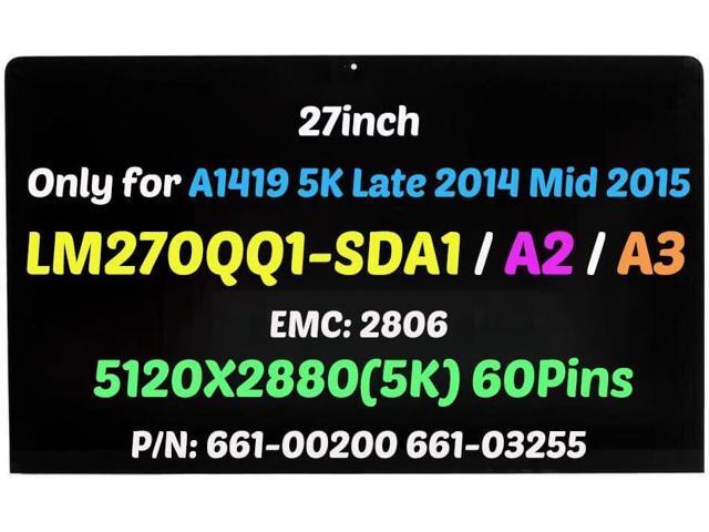 Click here for NUOLAISUN Screen Replacement for iMac 27in A1419 L... prices