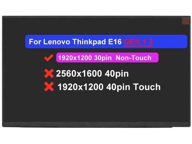 Click here for NUOLAISUN 16.0 Screen Replacement for Lenovo Think... prices