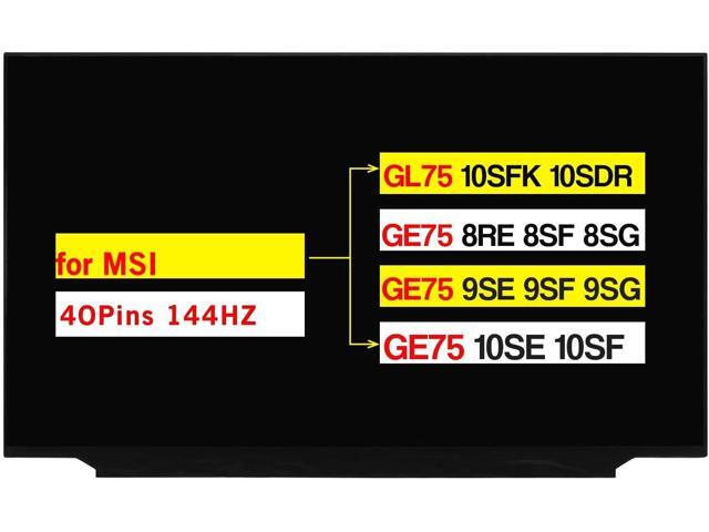 Click here for NUOLAISUN 17.3 Screen Replacement for MSI GL75 10S... prices