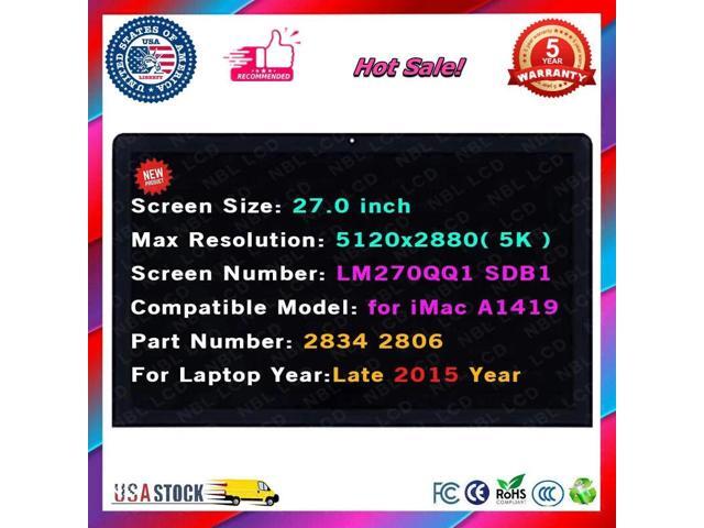 Click here for NUOLAISUN 27 for Apple iMac A1419 Retina 5K Displa... prices