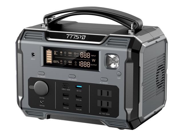 Click here for Portable Power Station; 500W Solar Generator with... prices