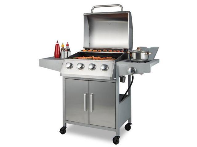 Click here for 50000BTU 5-Burner Propane Gas Grill with Side Burn... prices