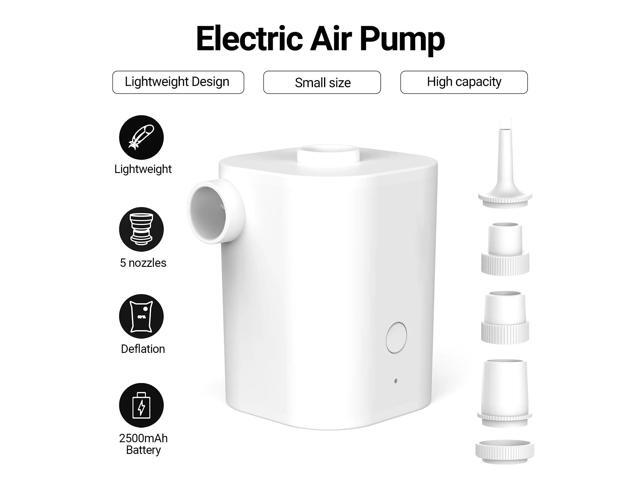 Click here for 2500mAh Battery Rechargeable Electric Air Pump wit... prices