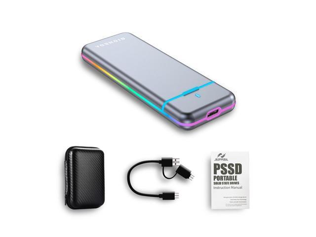 Click here for Gioneda RGB Portable External Solid State Disk - H... prices